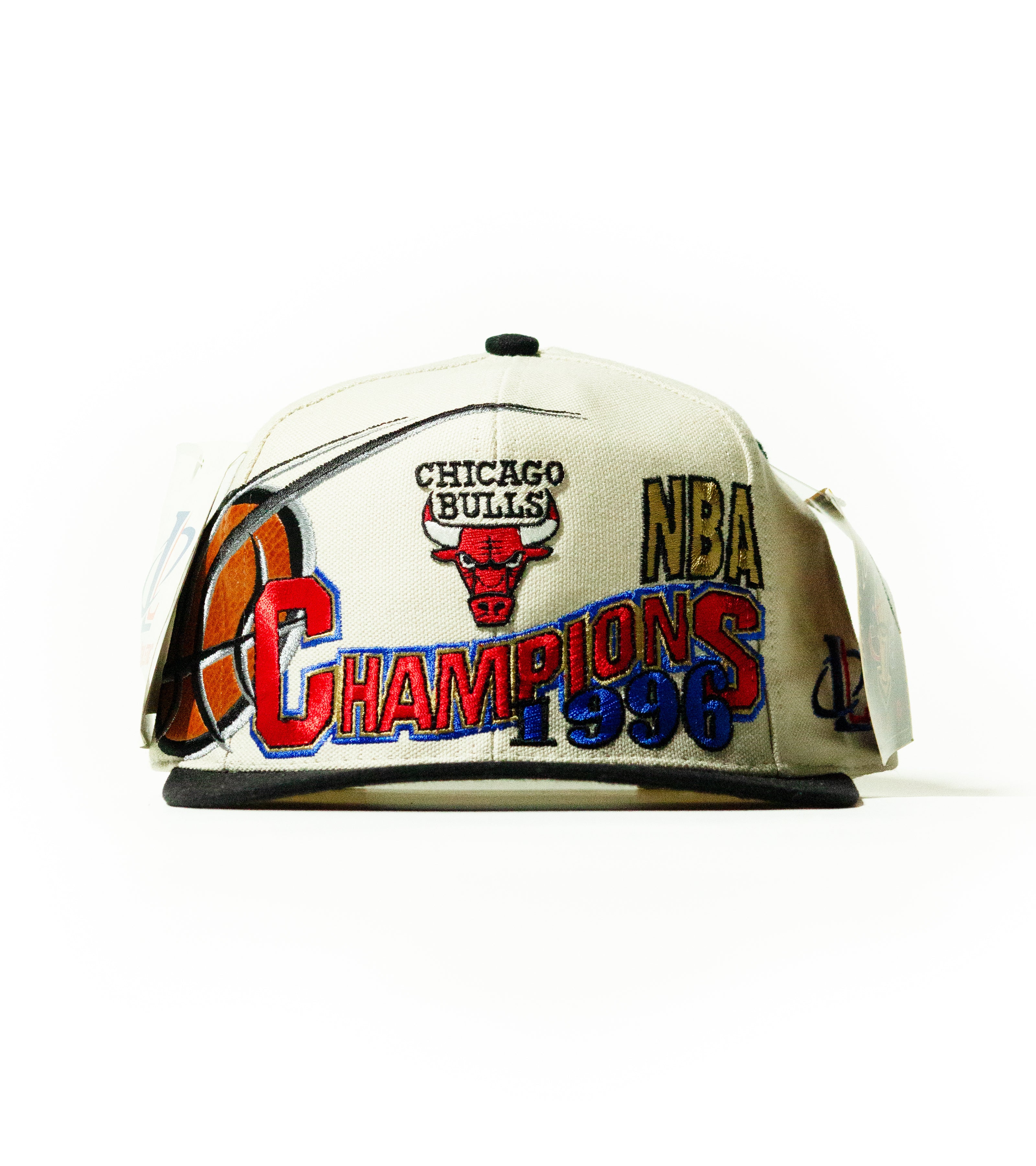 Vintage 1996 Chicago Bulls Logo Athletic Champions Snapback – Grateful ...