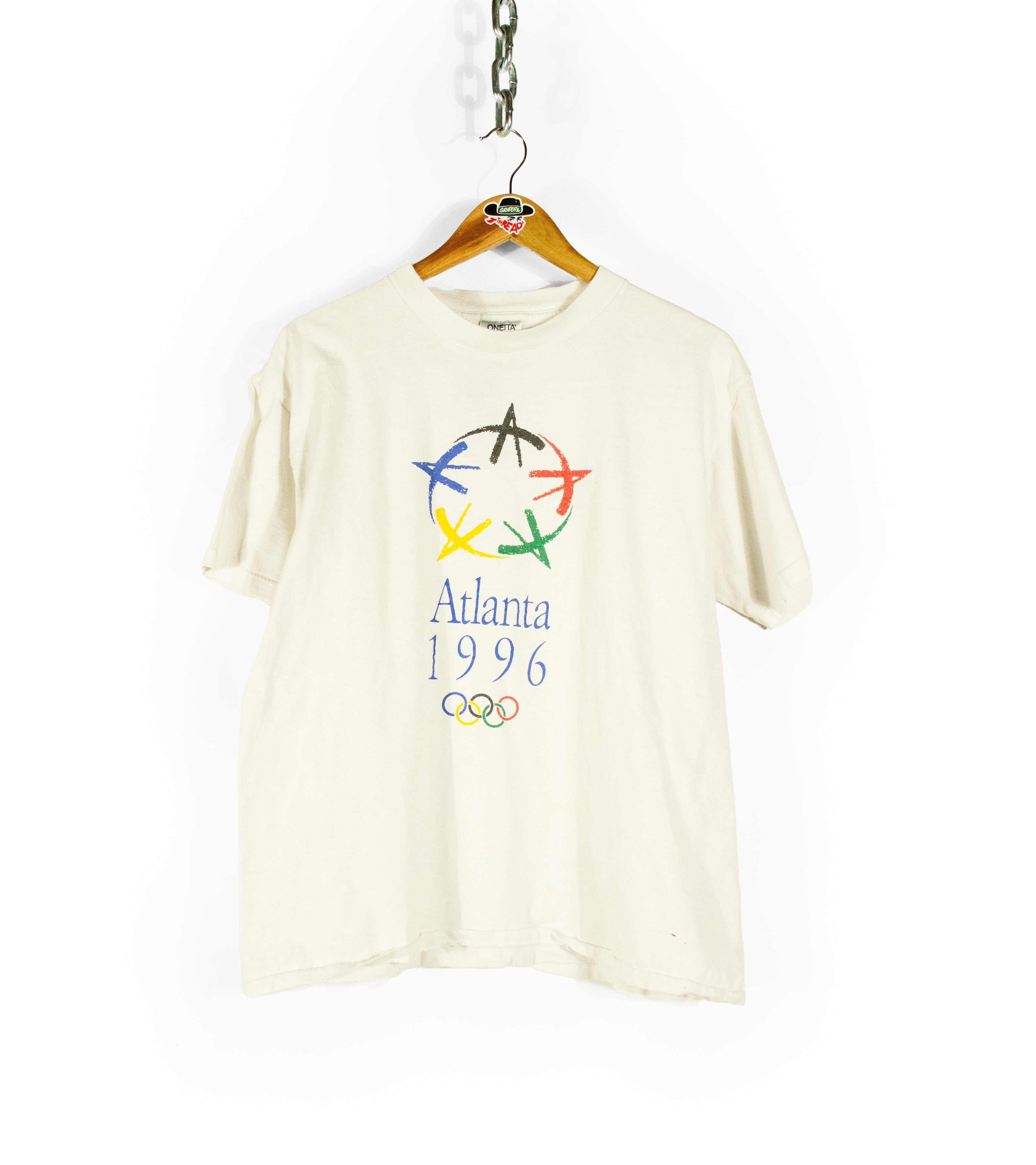 Vintage 1996 Atlanta Olympics Logo T-Shirt – Grateful Threads