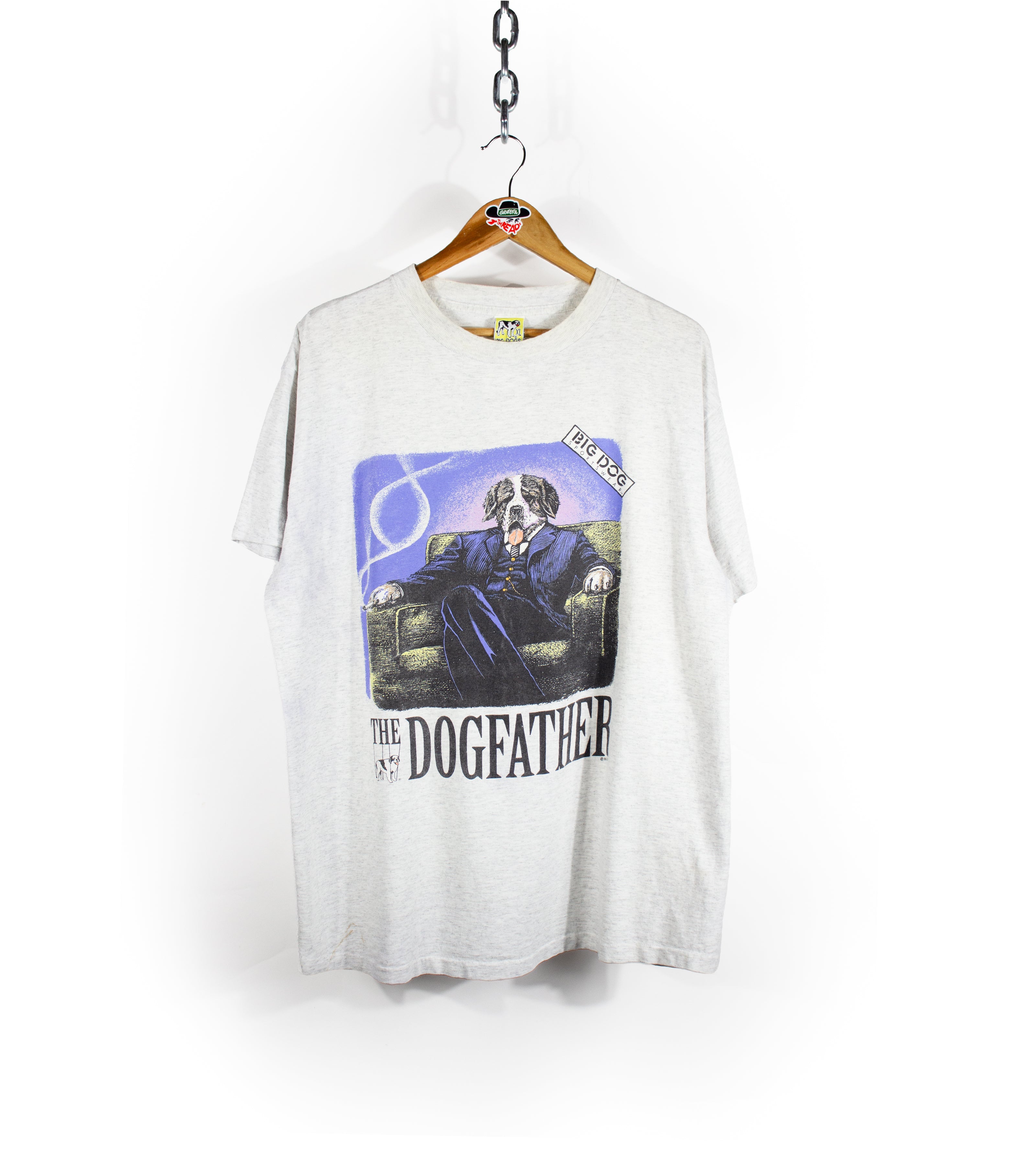 Vintage 90s Big Dogs 'The Dogfather' T-Shirt – Grateful Threads