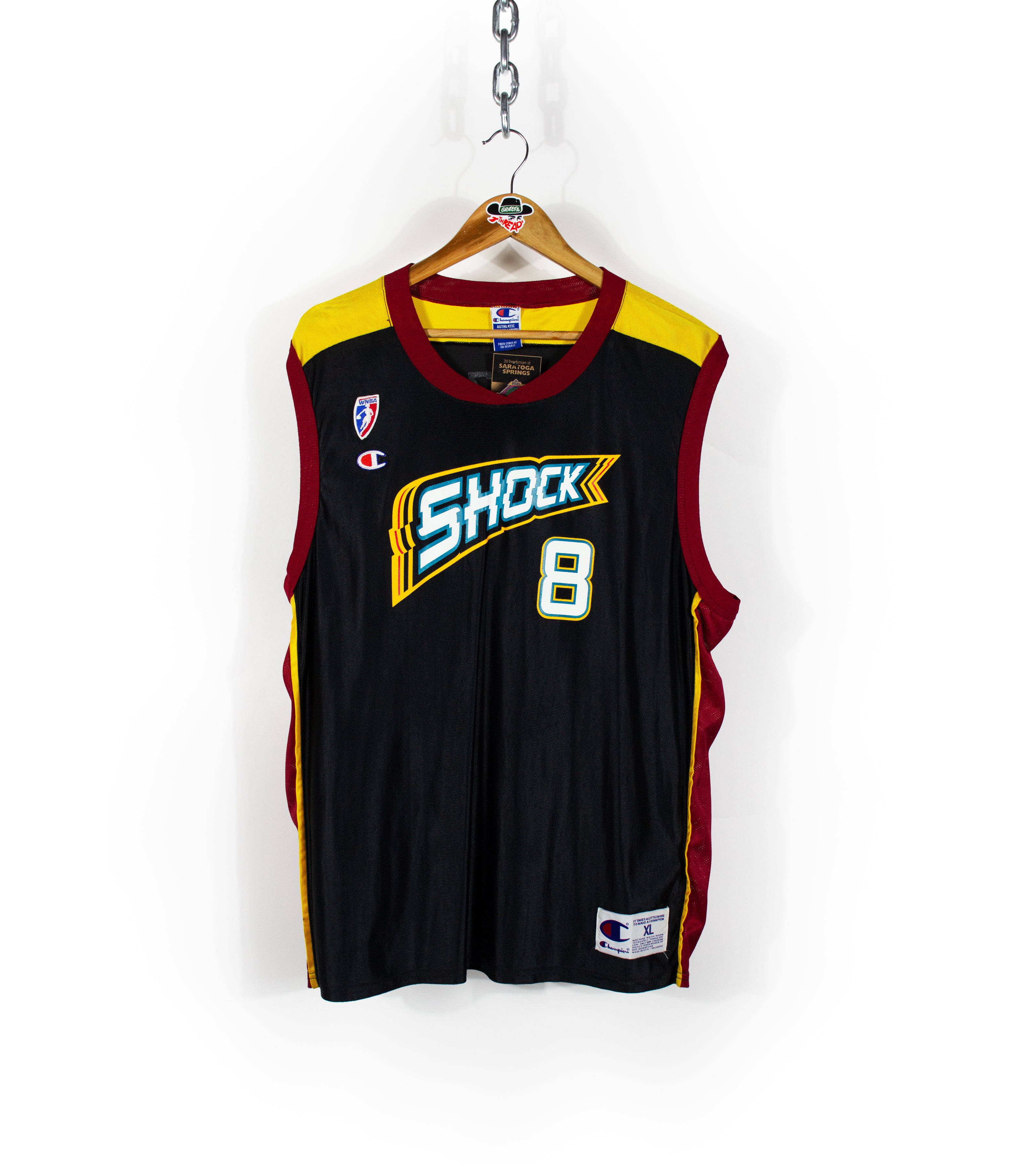 Vintage 1998 WNBA Detroit Shock Jen Azzi Champion Jersey – Grateful Threads