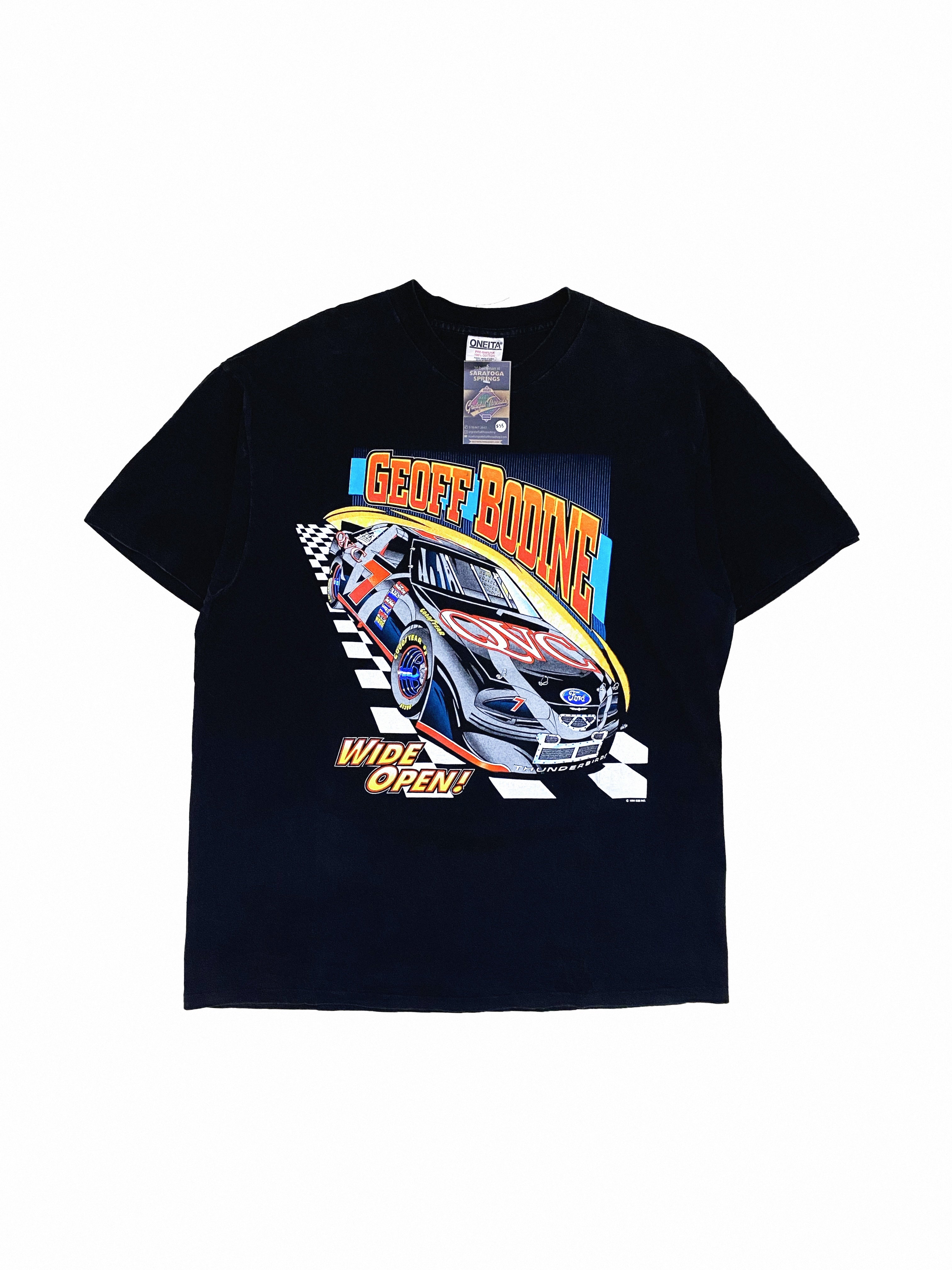 Vintage 1996 Geoff Bodine QVC Racing T-Shirt – Grateful Threads