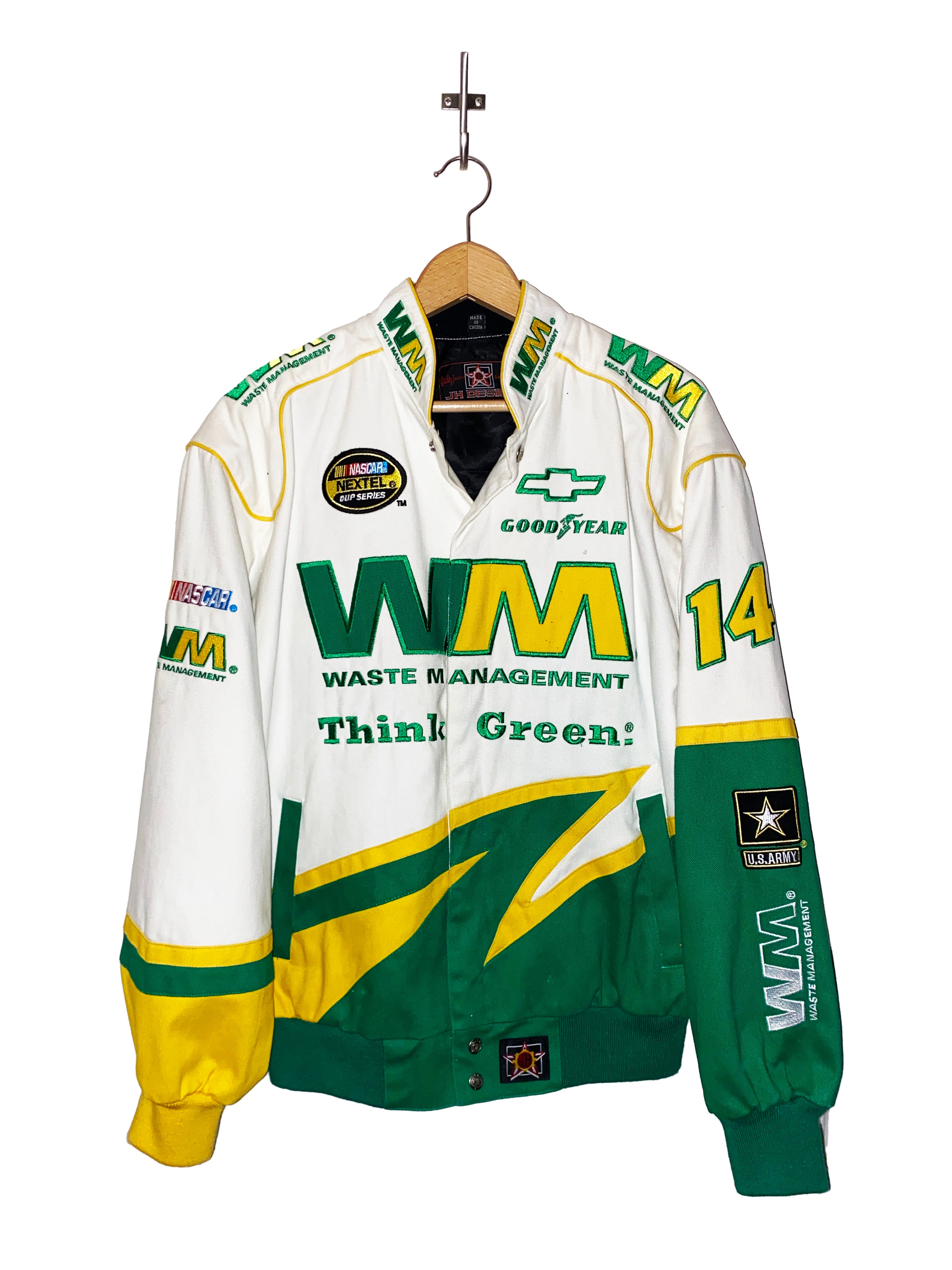 Vintage Bill Lester Waste Management Nascar Jacket – Grateful Threads