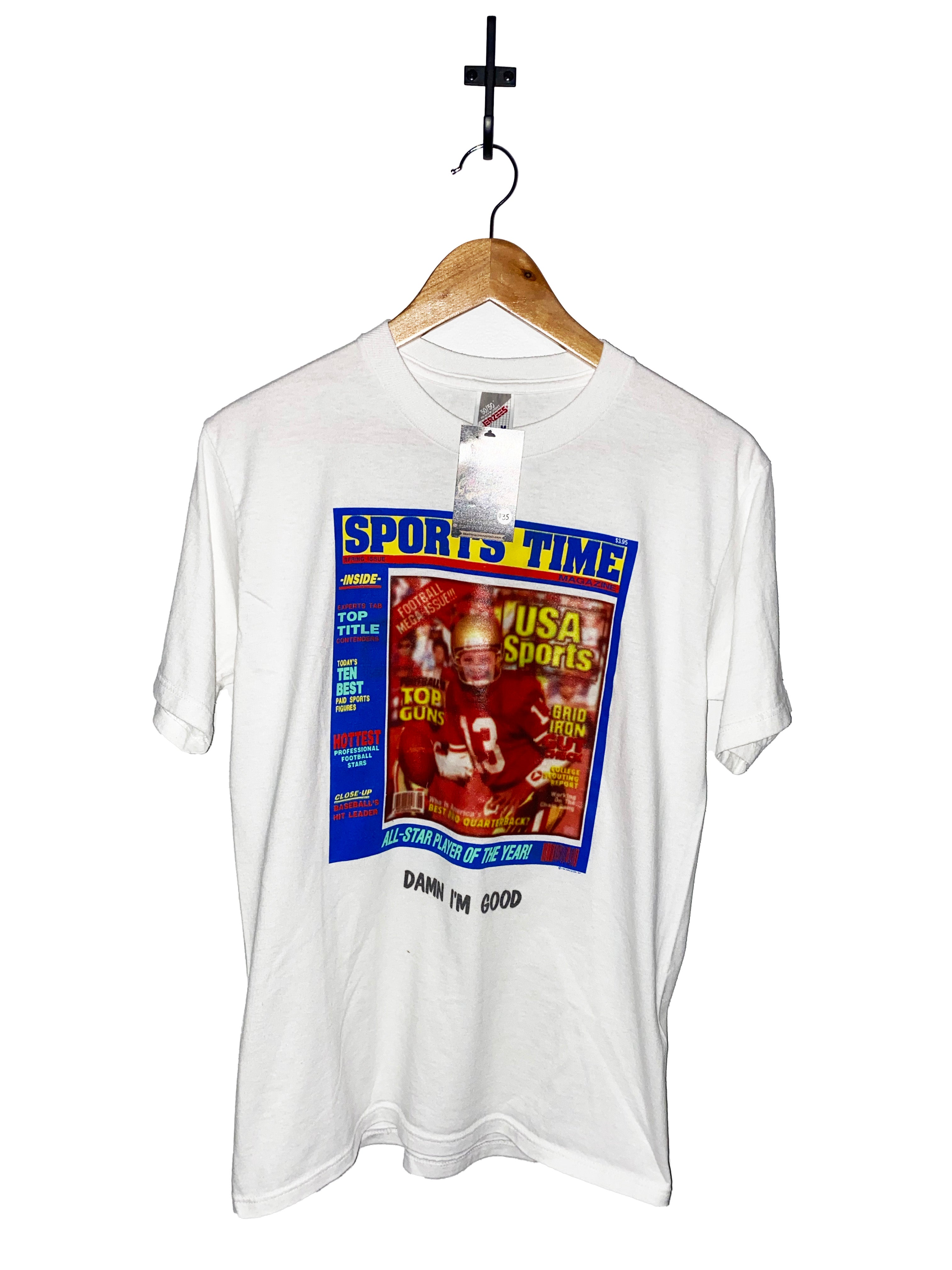 Vintage 90s Sports Time Magazine T-Shirt – Grateful Threads